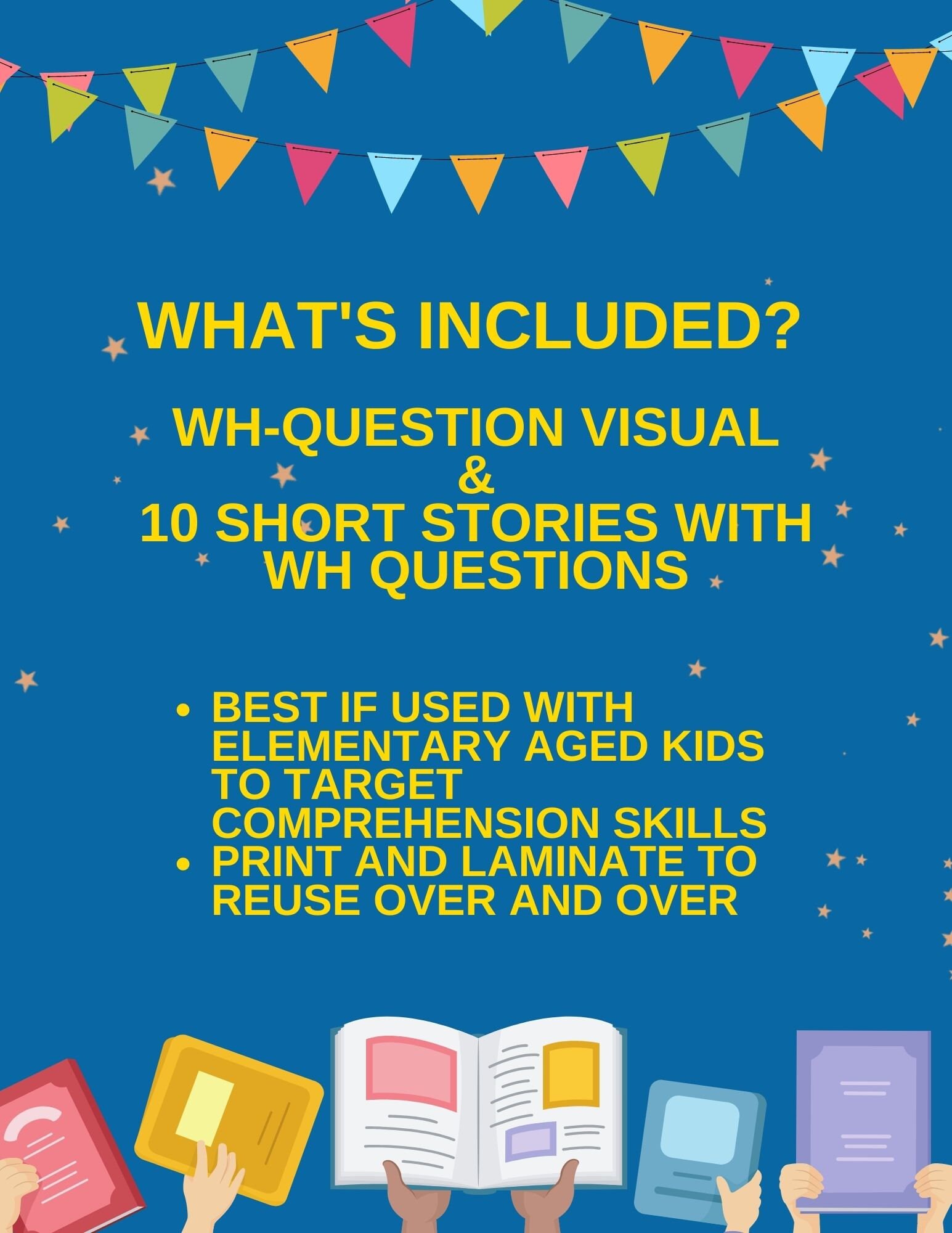 Wh-question Visual and 10 Short Stories With Wh Questions for ...