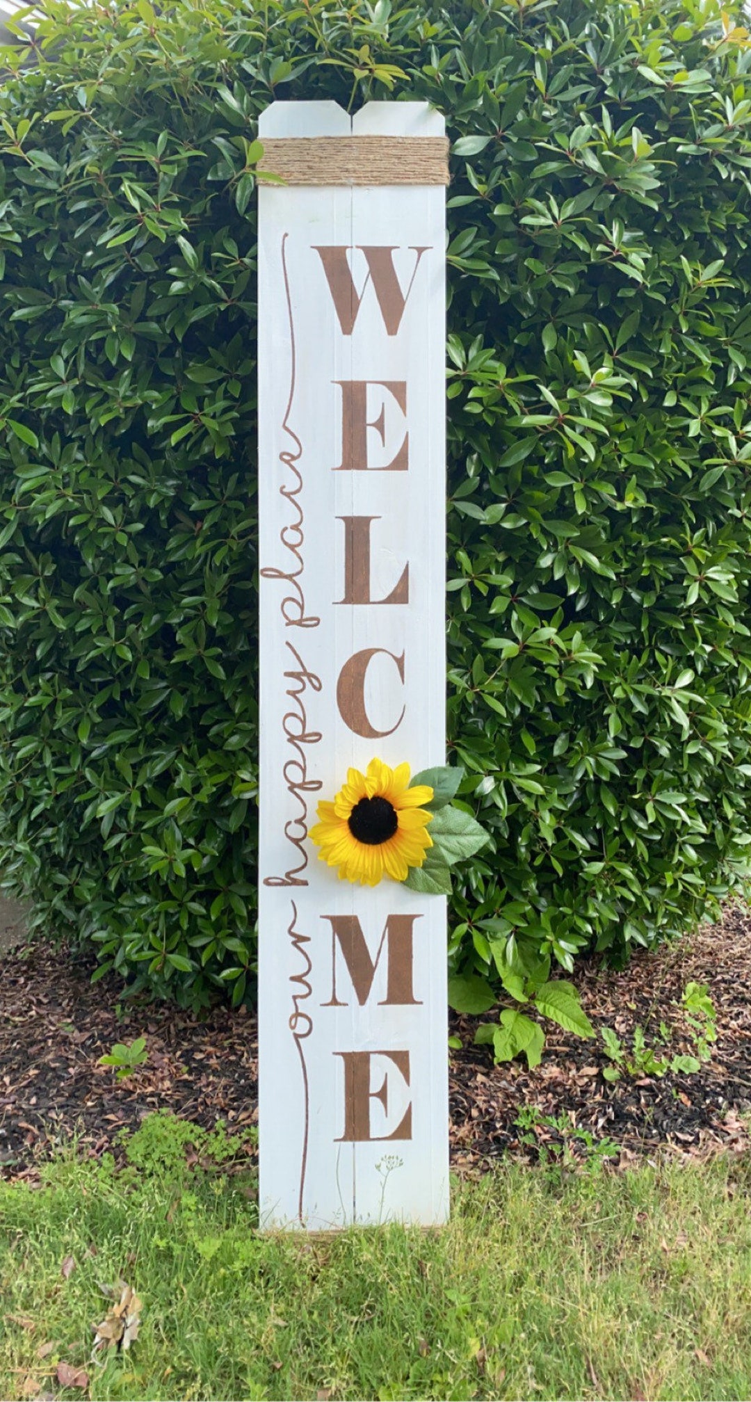6ft Porch Sign, Welcome Sign, Patio Sign, Porch Sign, Tall Sign, Tall ...