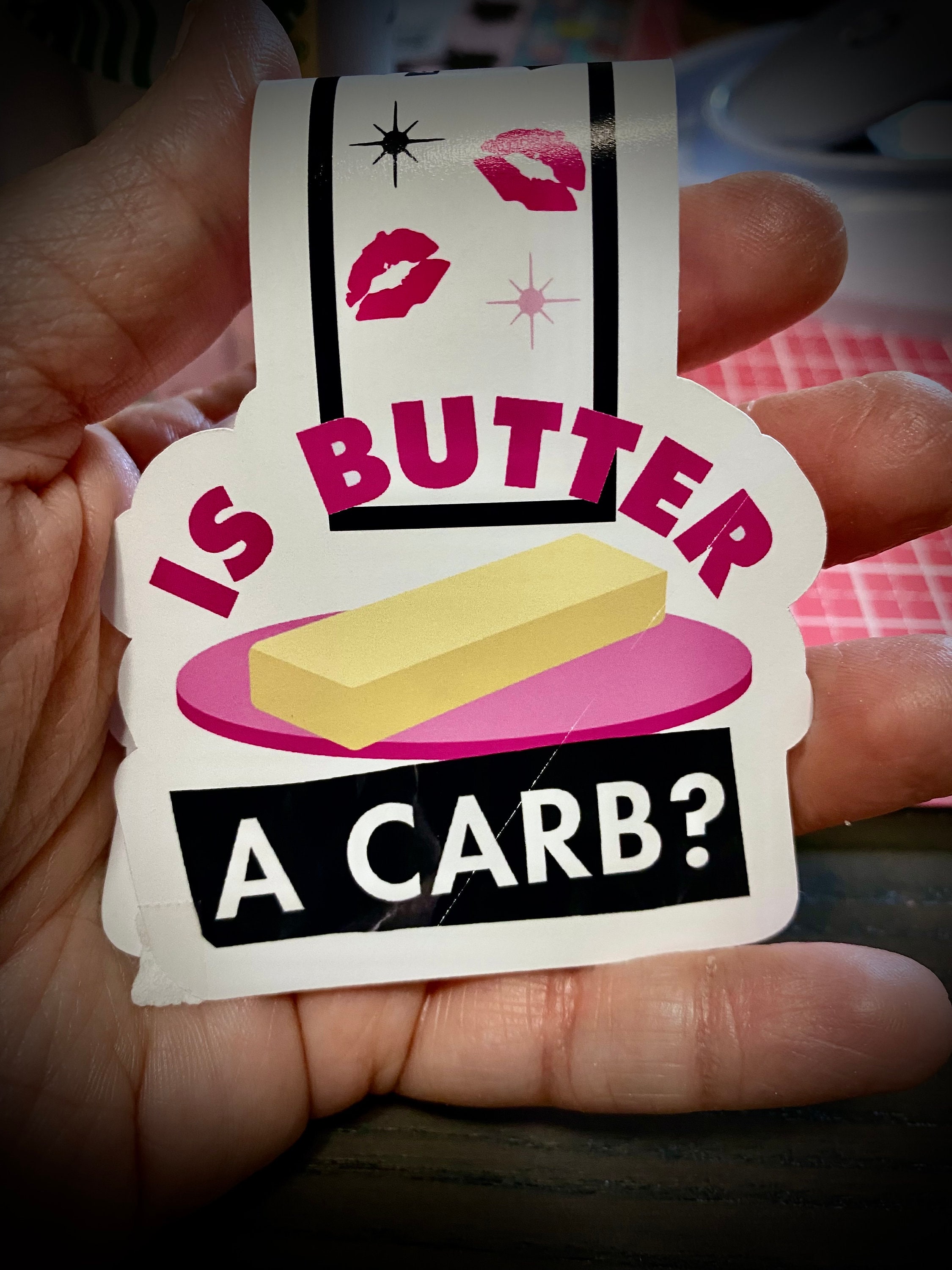 Is Butter A Carb Mean Girls Magnetic Bookmark - Etsy