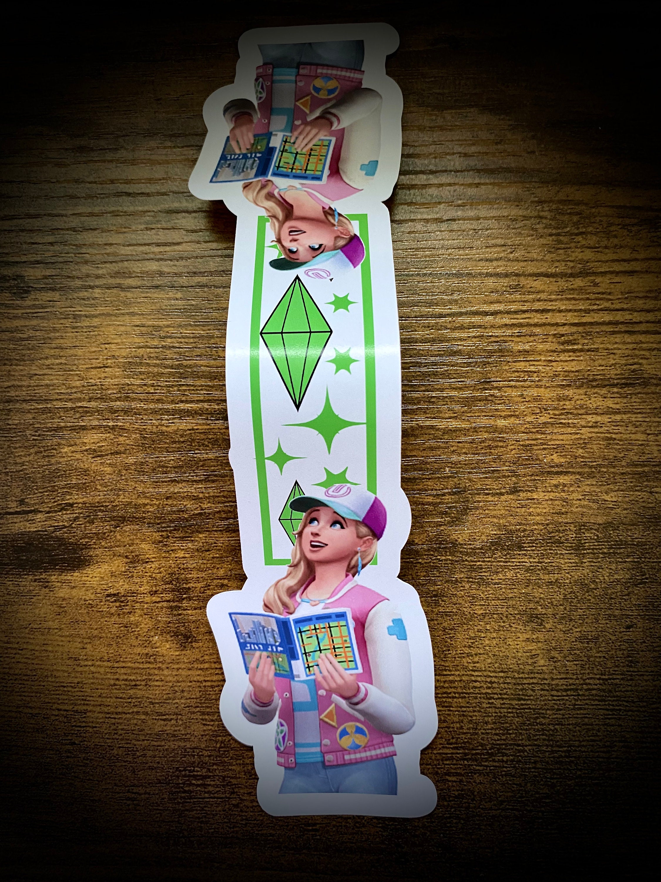 Sims Daydreaming Student Magnetic Bookmark - Etsy