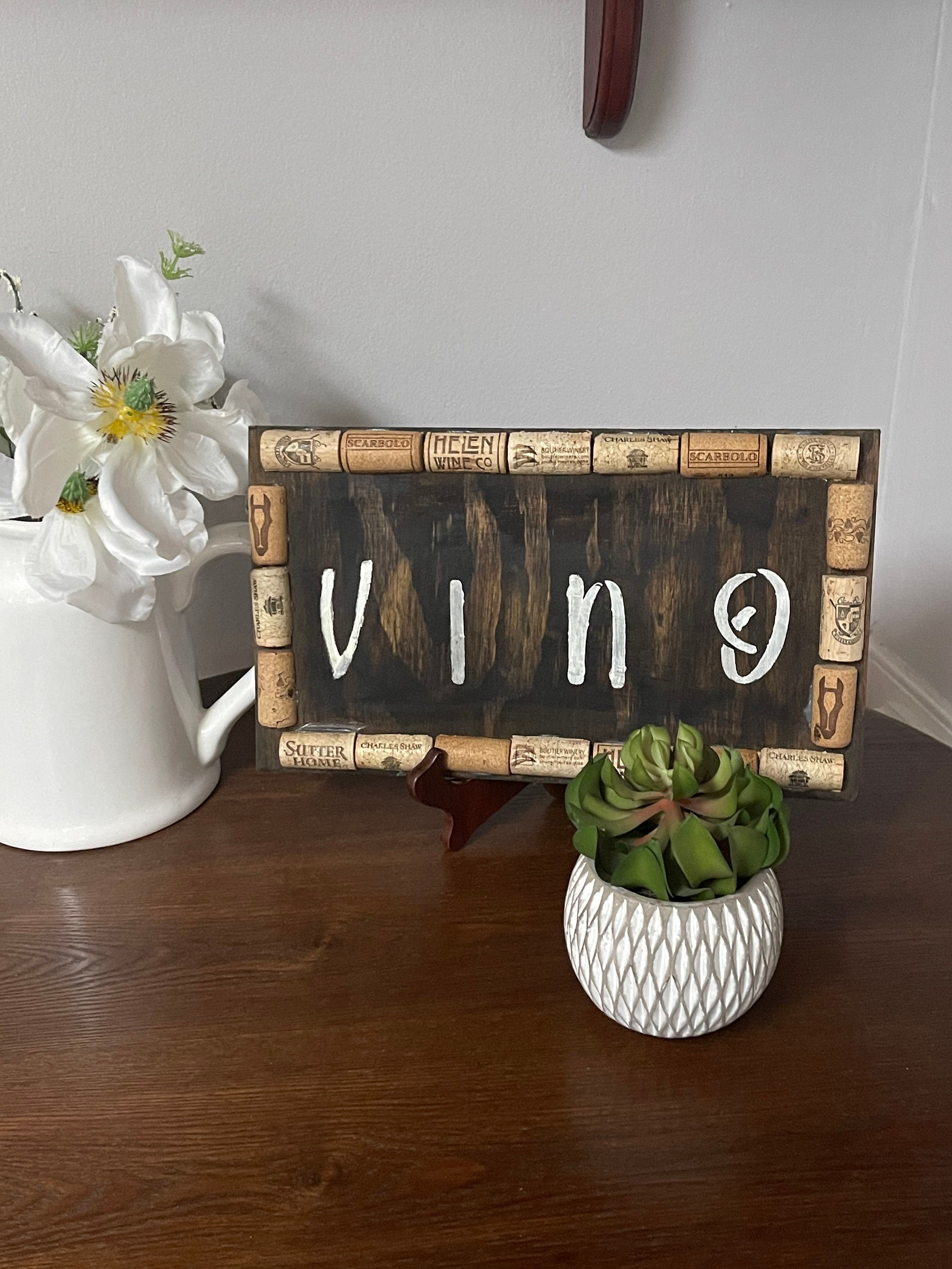 Vino Sign - Etsy