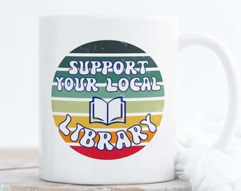 Support Your Public Library - Etsy