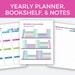 Reading Challenge Journal, Monthly Reading Challenge Tracker, Reading ...