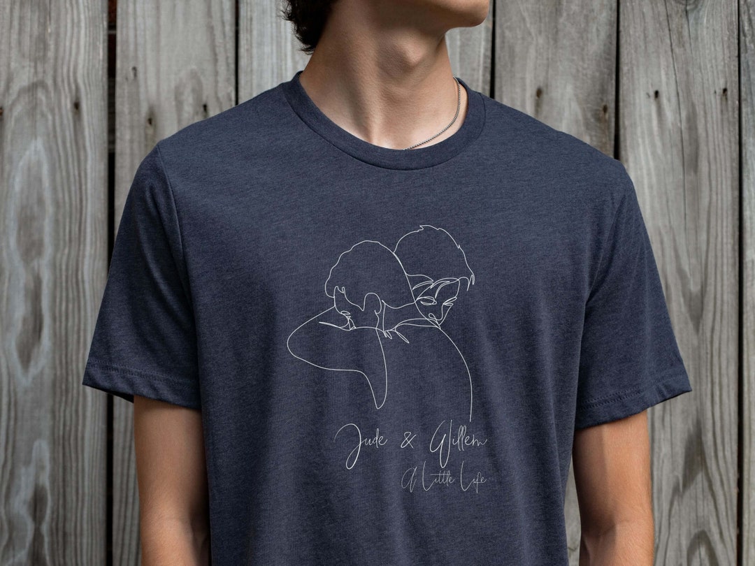 A Little Life Shirt, Jude and Willem, Hanya Yanagihara, A Little Life ...