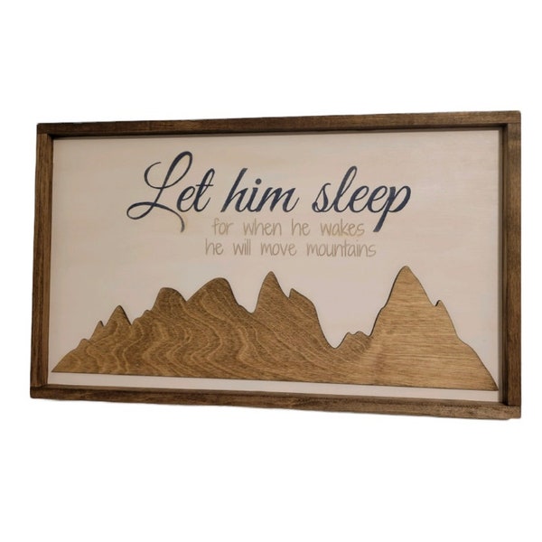 Let Him Sleep - Etsy
