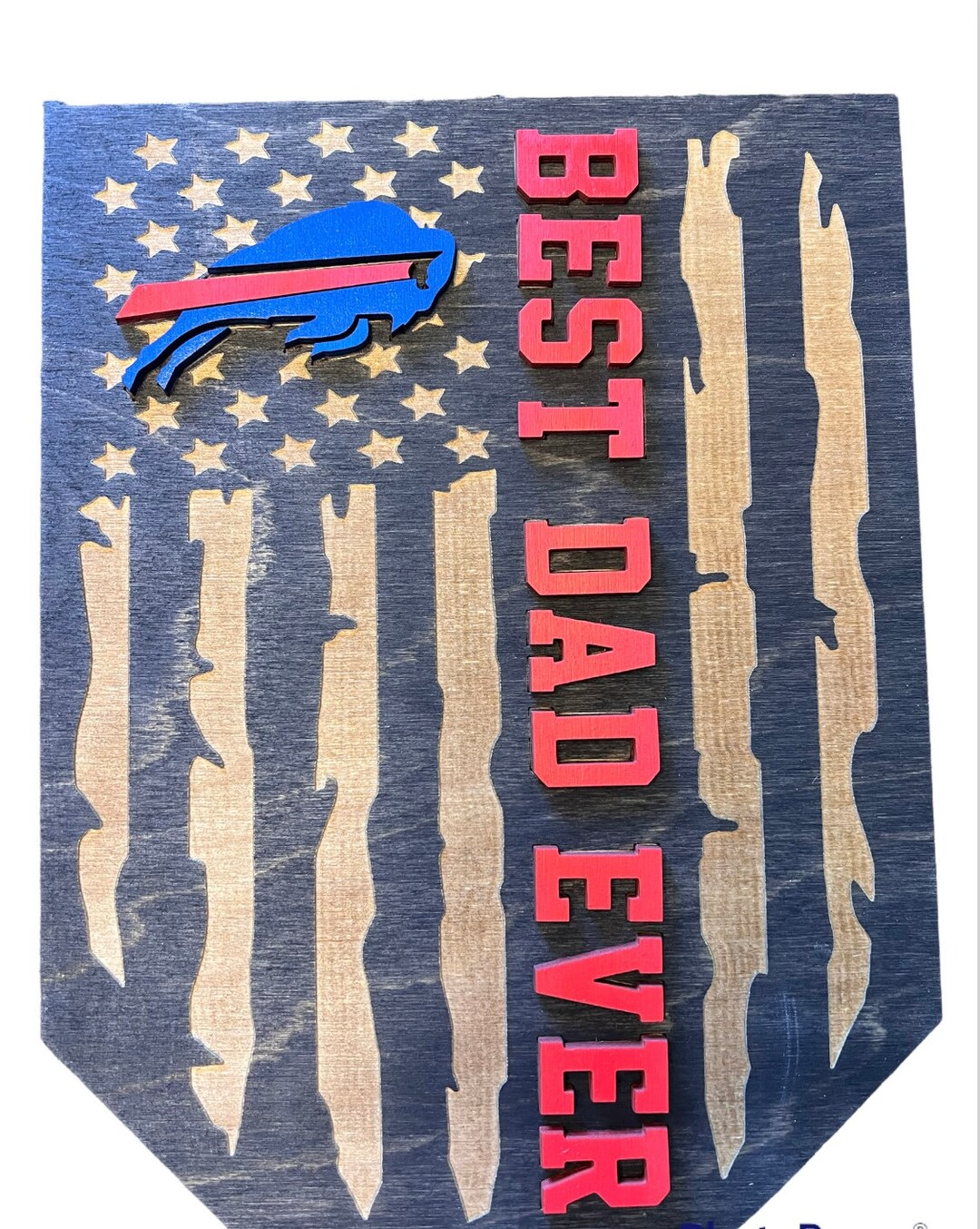 Best Buffalo Bills Dad Ever - Etsy