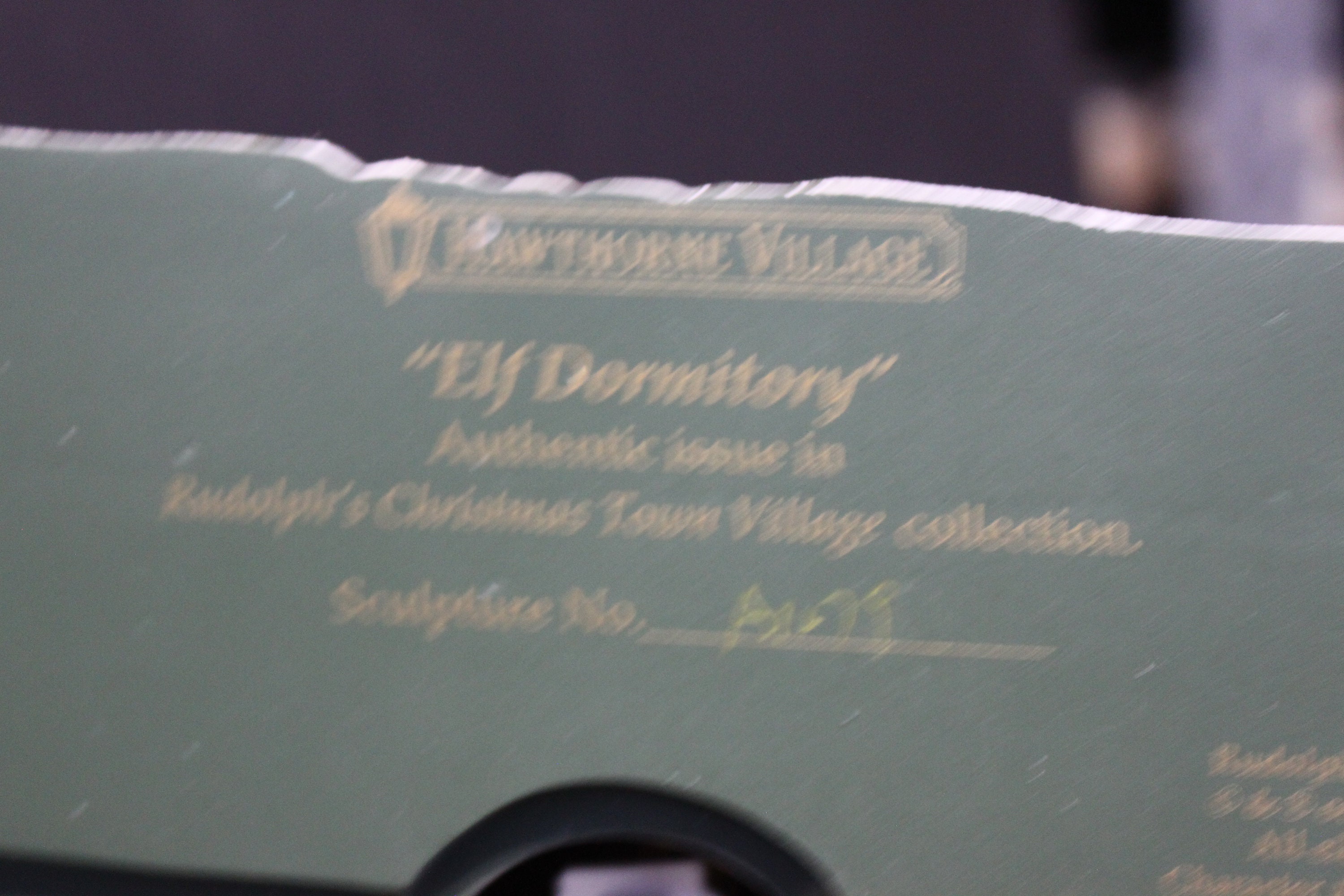 Hawthorne Village Rudolph's Christmas Town Elf Dormitory Elf Haus - Etsy