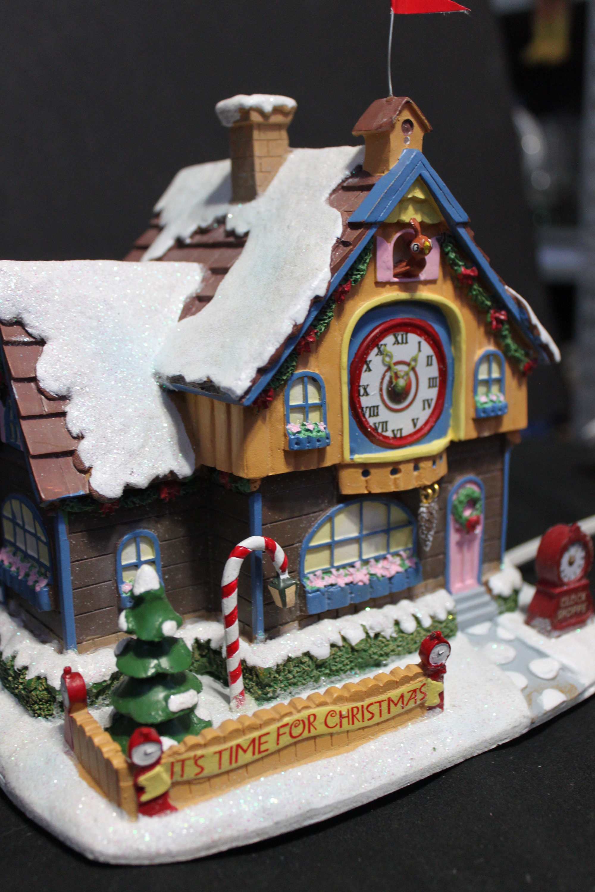Hawthorne Village Rudolph Christmas Town Village Clock Shop - Etsy