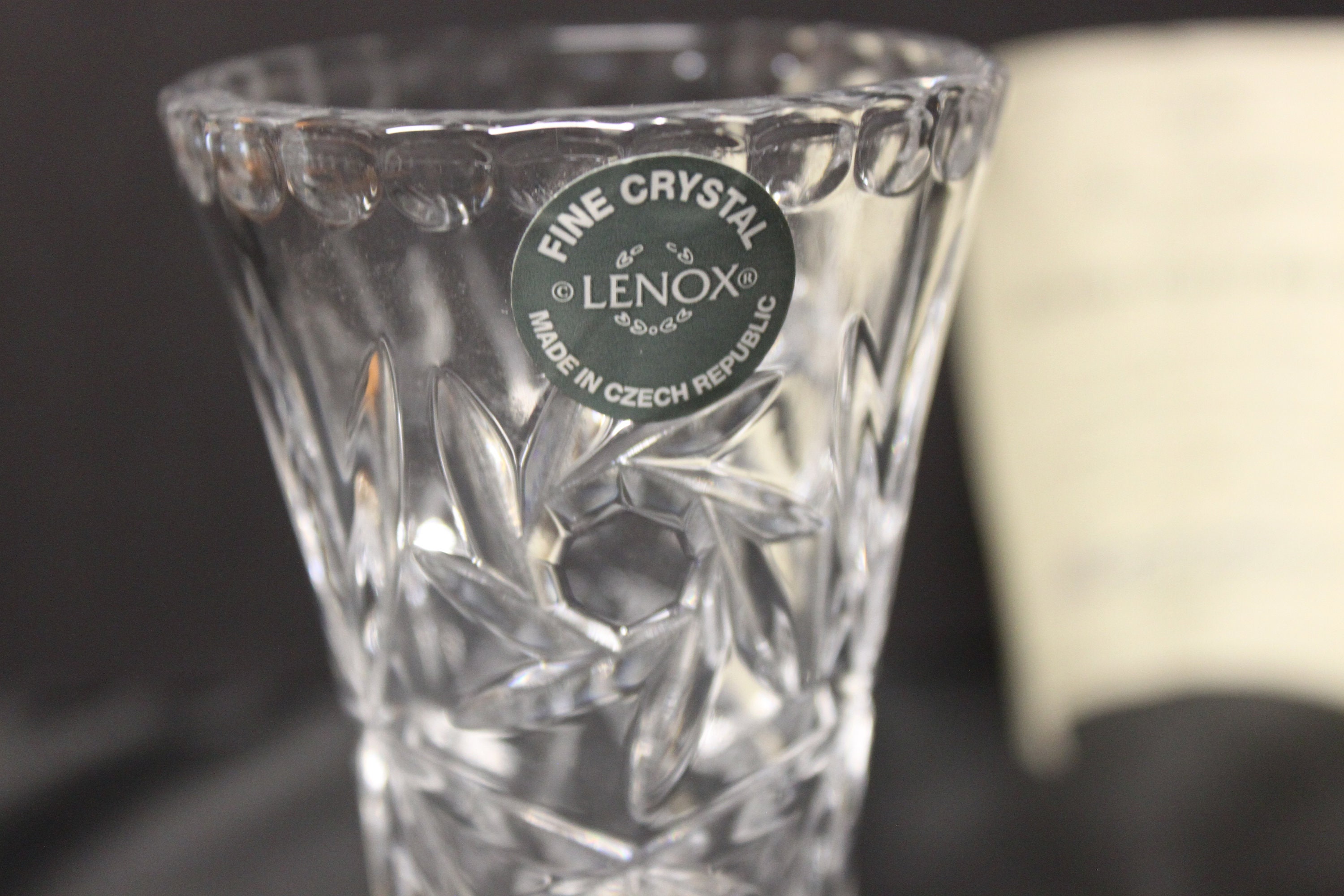 4 Flower Vase Lenox Crystal Star Vase by LENOX - Etsy