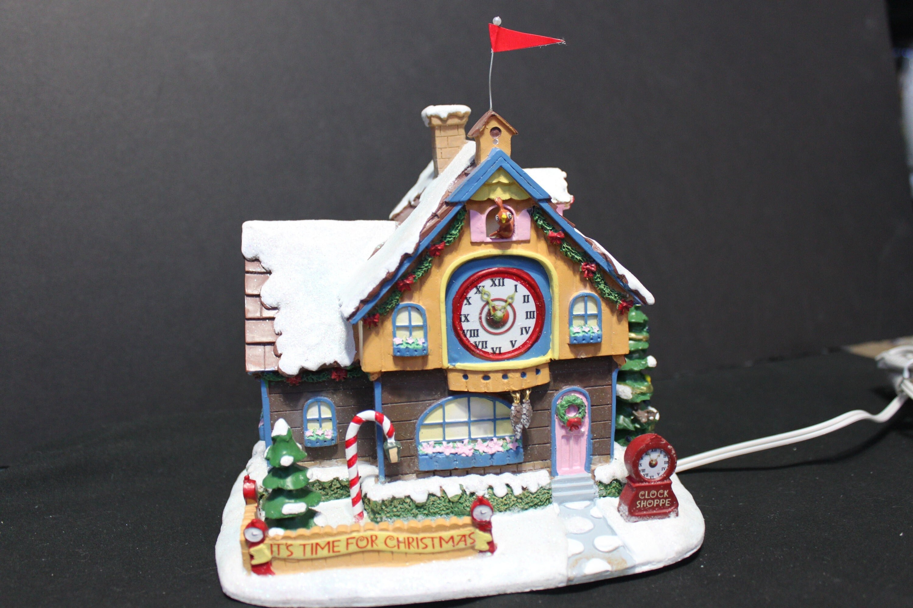 Hawthorne Village Rudolph Christmas Town Village Clock Shop - Etsy