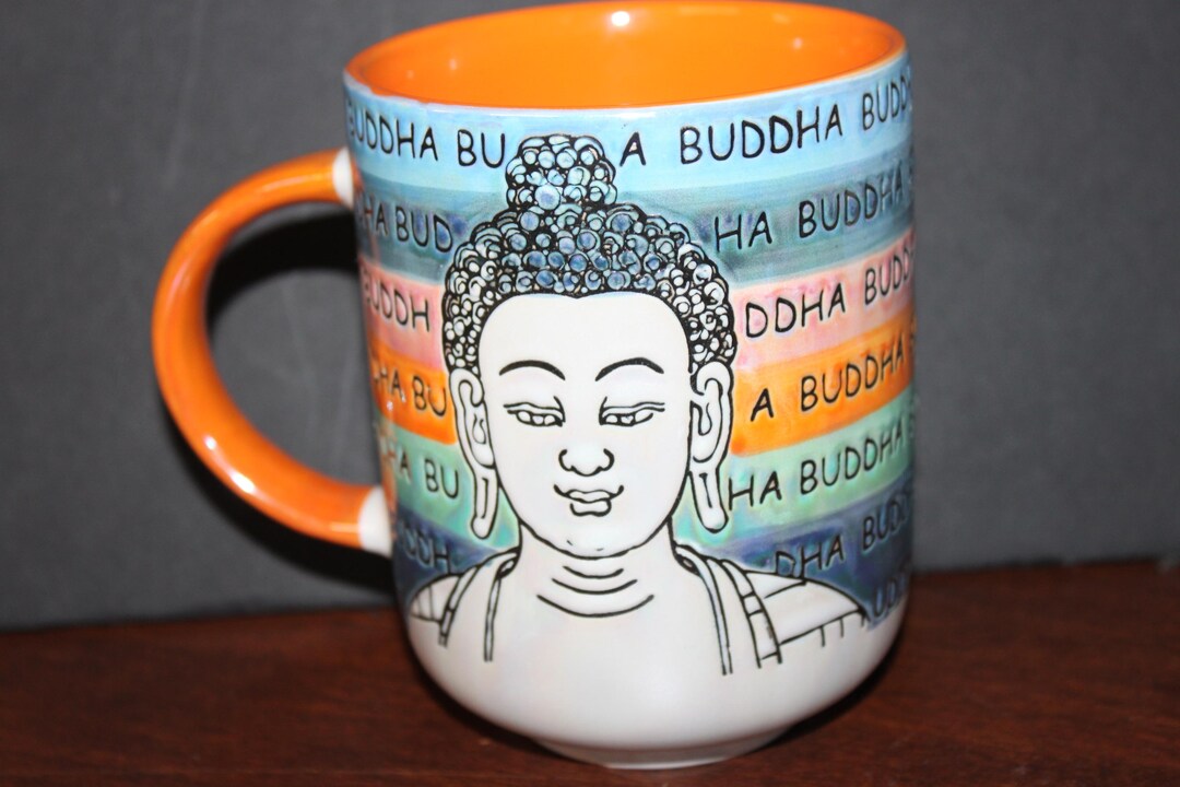 Spectrum Design Buddha Coffee Mug Cup Ceramic. - Etsy