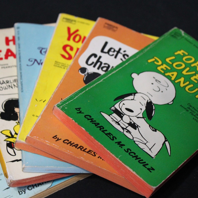 Charlie Brown Books - Etsy