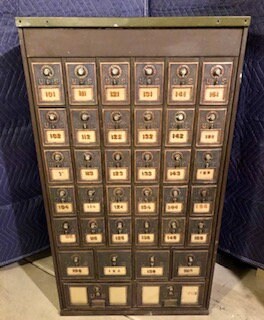 Special Listing Vintage Brass USPS PO Mailbox Unit - Etsy