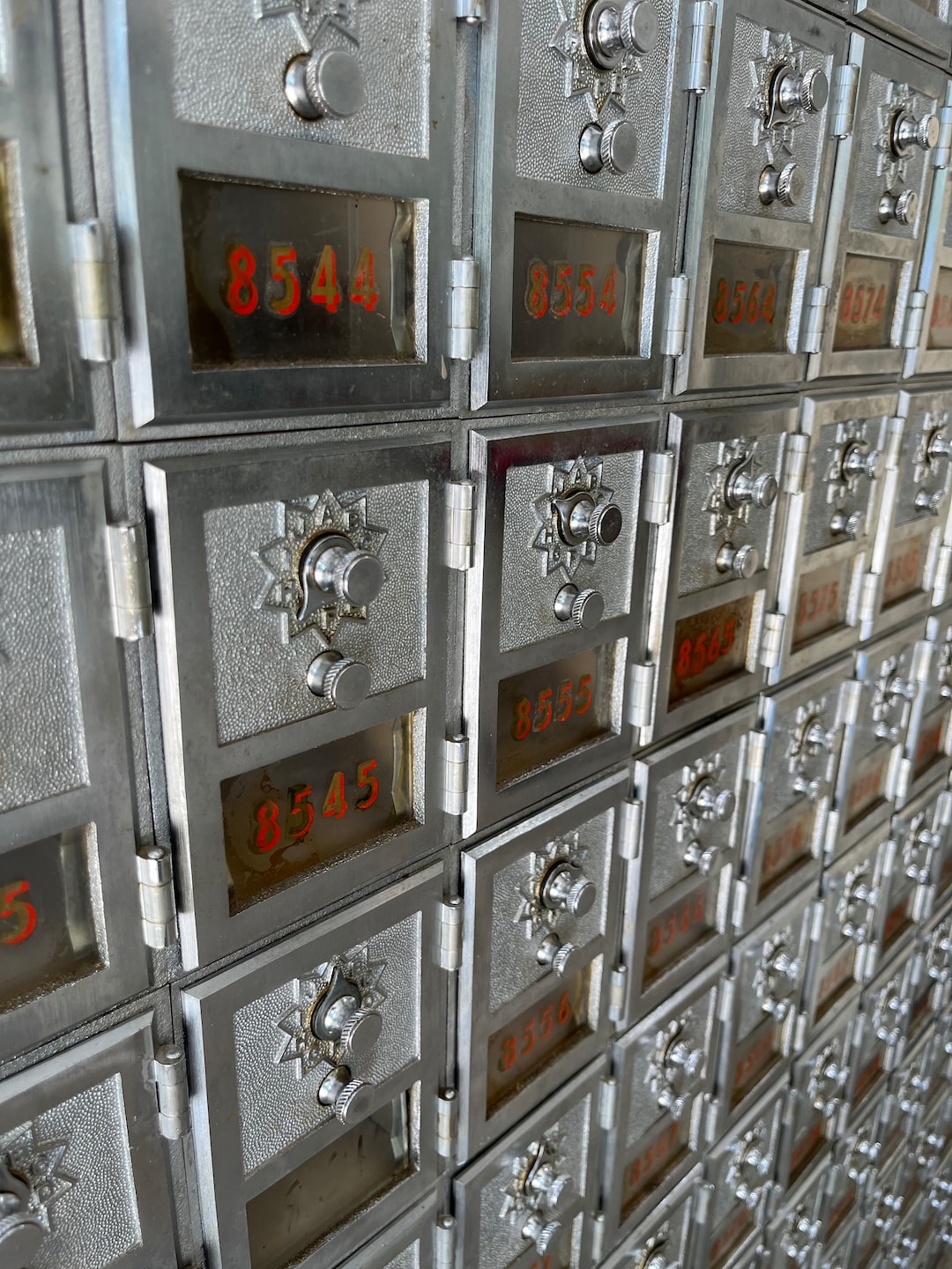 USPS Vintage Brass Mailbox Doors - Etsy