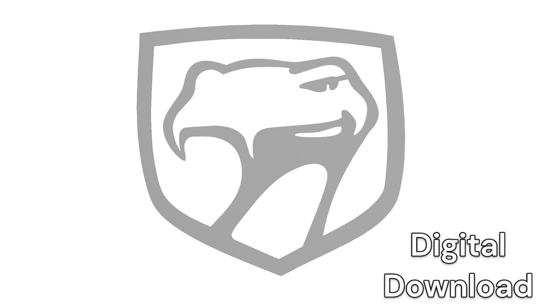 Viper Sneaky Pete Logo DXF PNG for Laser Waterjet Plasma - Etsy