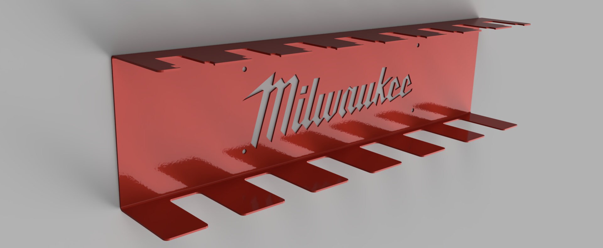 Milwaukee 6 Place Tool and Battery Holder DXF Files for Laser, Plasma ...