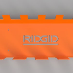 Ridgid 6 Place Tool and Battery Holder DXF Files for Laser, Plasma or ...