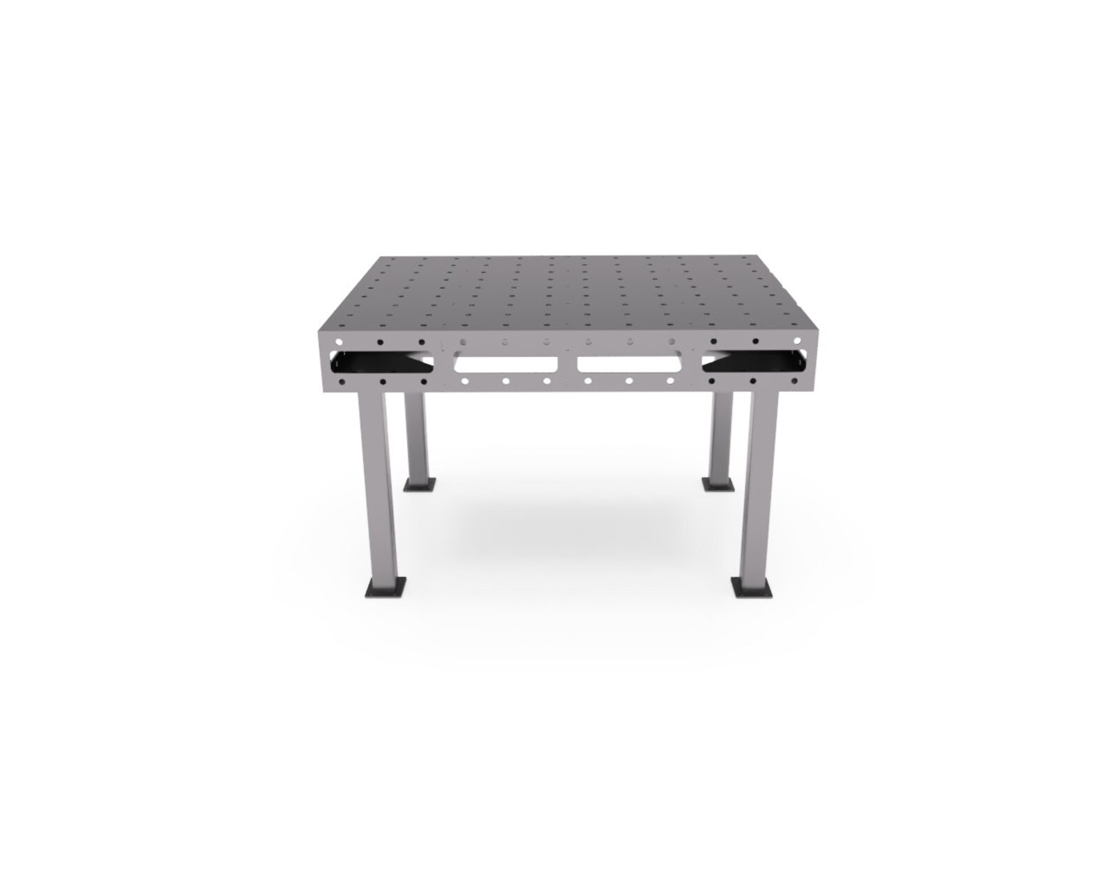 36 X 48 X 1/4 Weld Fixture Table DXF Files for Laser, Plasma & Waterjet ...