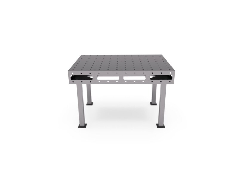 36 X 48 X 1/4 Weld Fixture Table DXF Files for Laser, Plasma & Waterjet ...