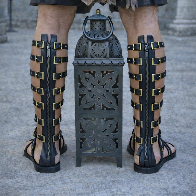 Roman Gladiator Boots - Etsy
