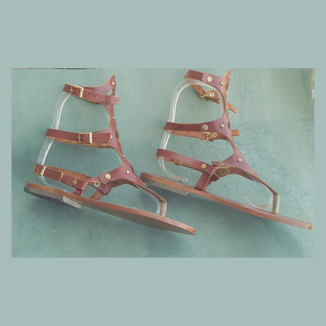 Summer Natural Gladiator Sandal,barefoot Sandals for Gothic,roman ...