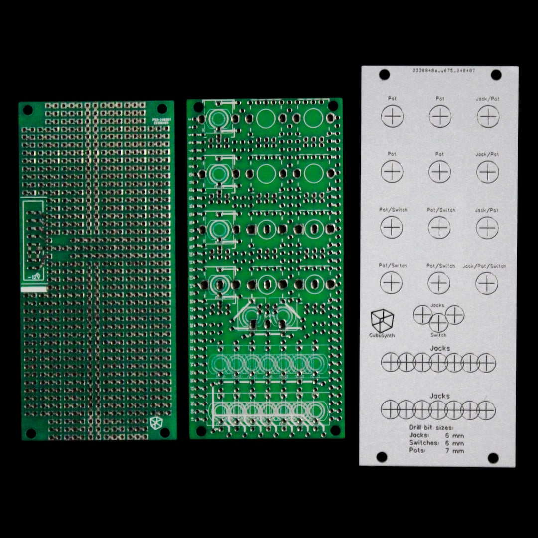 Eurorack DIY Prototype Pcbs and Aluminium Panels - Etsy
