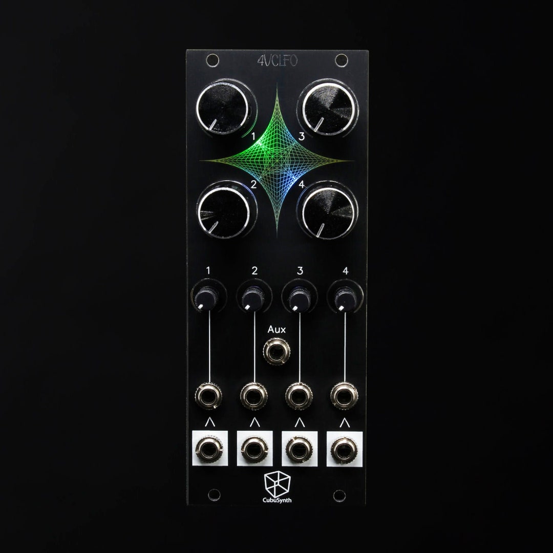 Cubusynth - 4VCLFO - Quad Voltage Controlled Triangle LFO - Etsy