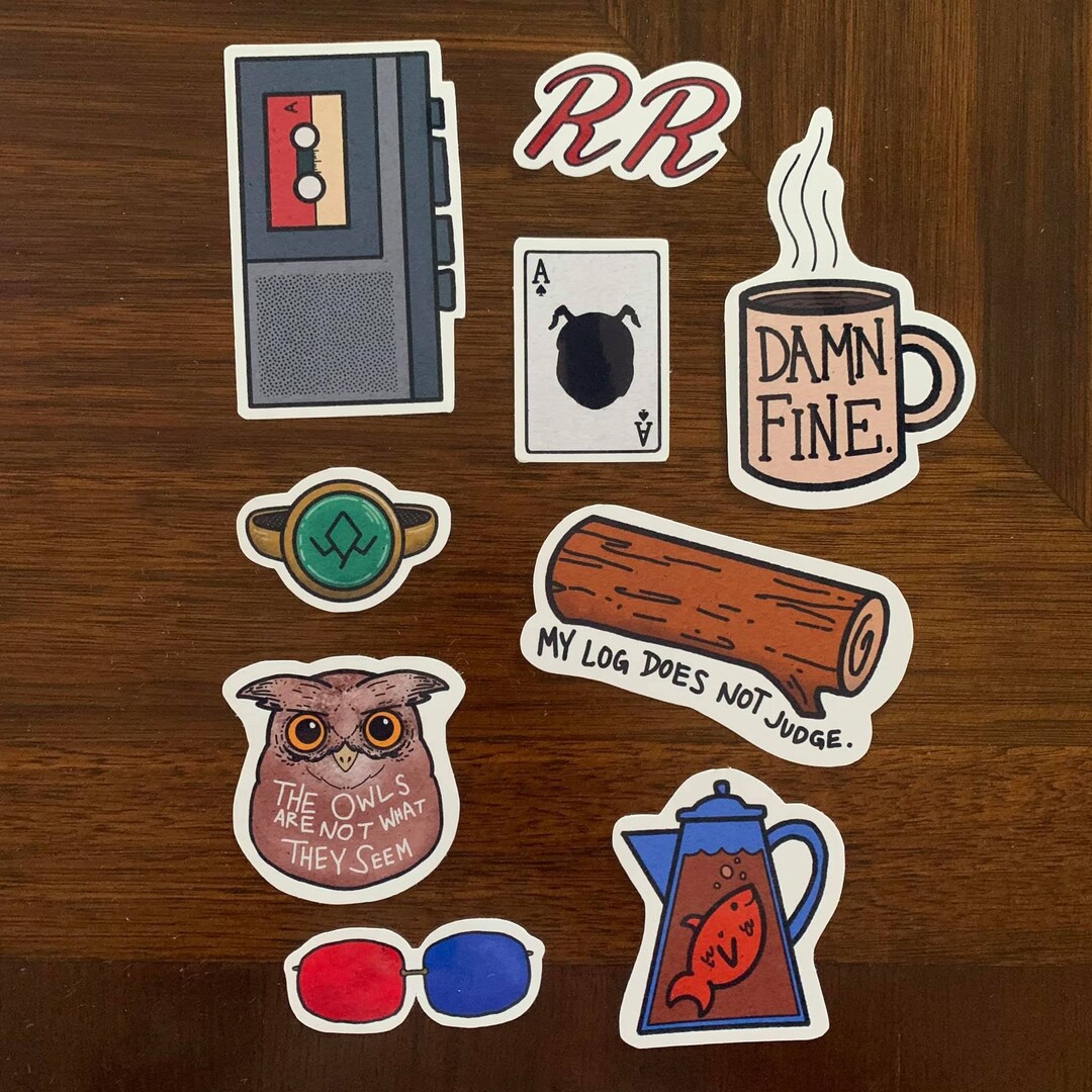 Damn Fine Sticker Set - Etsy