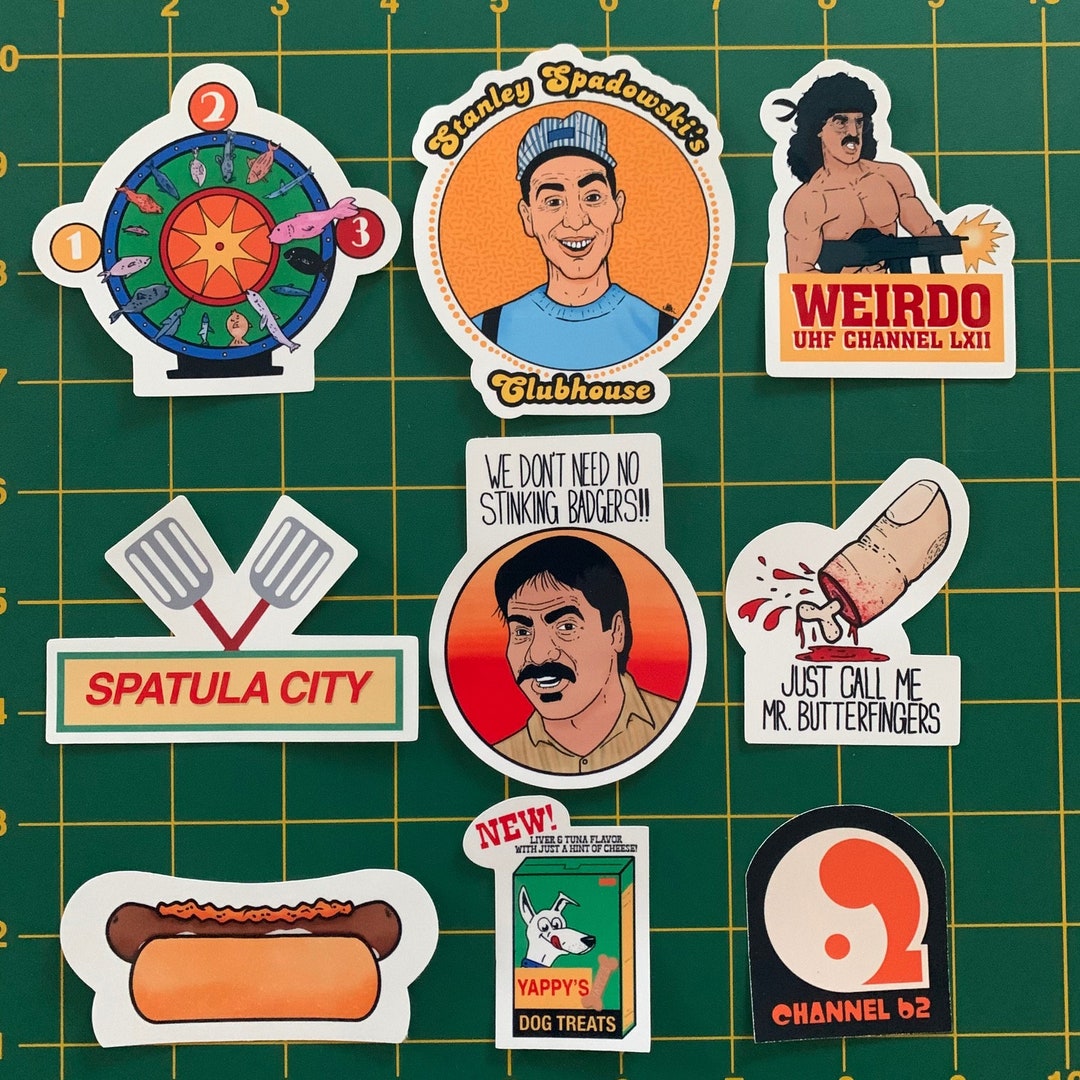Channel 62 Sticker Set - Etsy