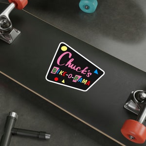 Chuck's Bike-o-rama Pee-wee Herman Big Adventure Die-cut Stickers - Etsy