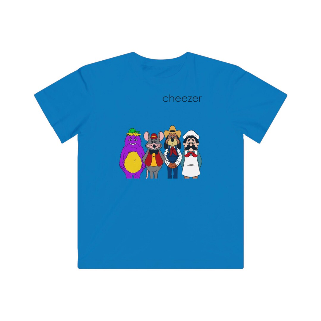 Cheezer Chuck E Cheese Weezer Parody Tee Kids Fine Jersey Tee - Etsy