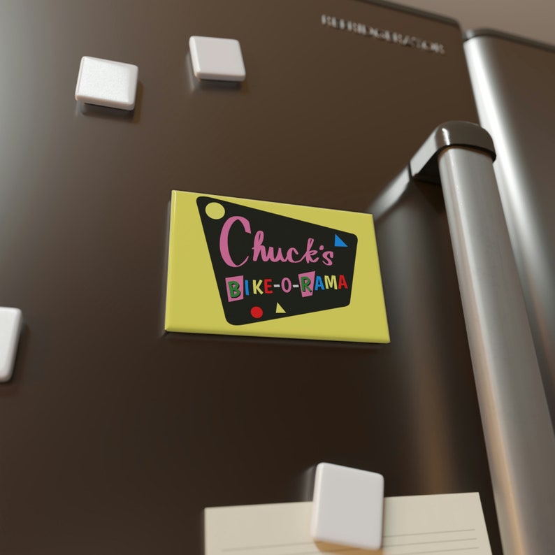 Chuck's Bike-o-rama Pee-wee Herman Big Adventure Magnet - Etsy