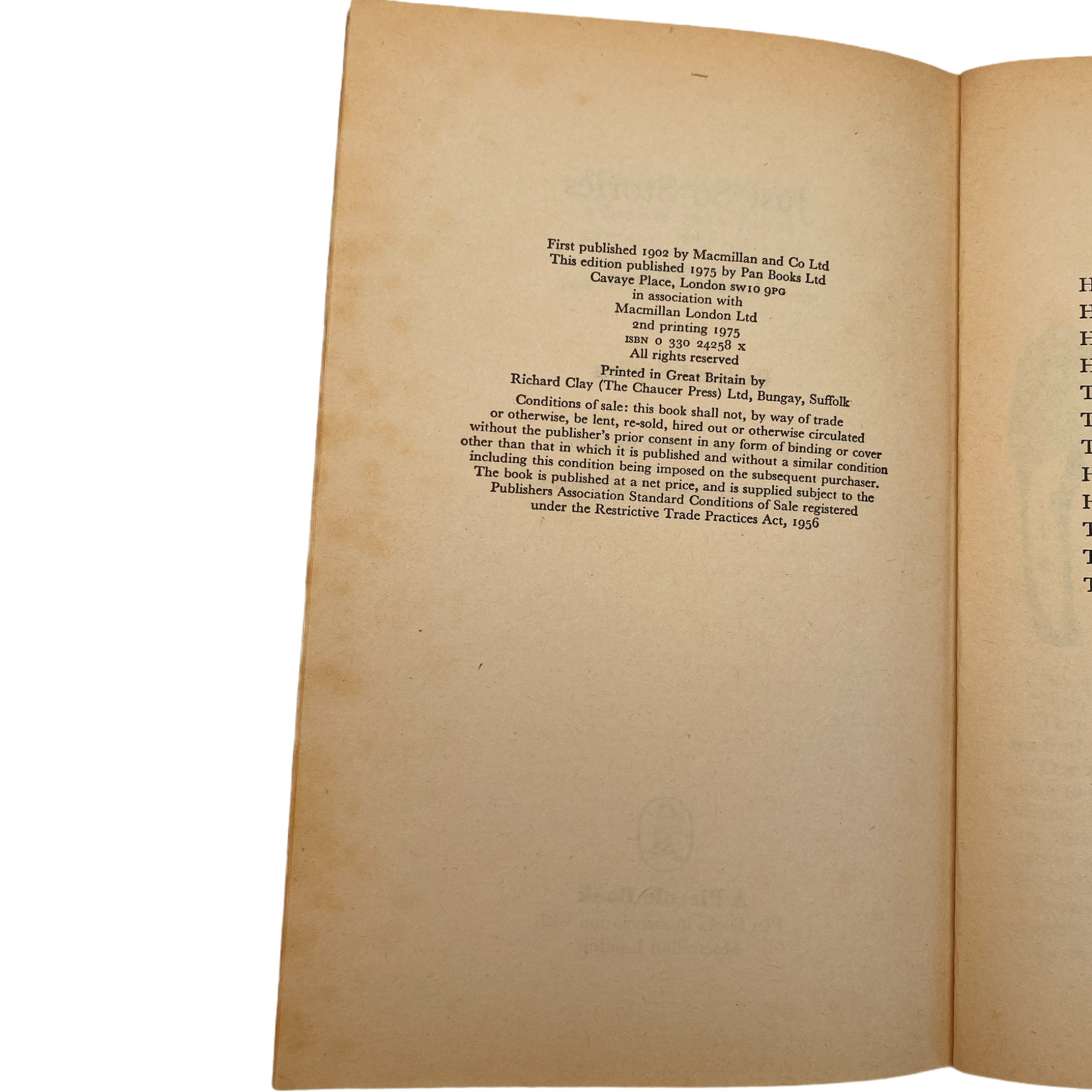 Just so Stories Puck of Pook's Hill Books by Rudyard Kipling Piccolo ...