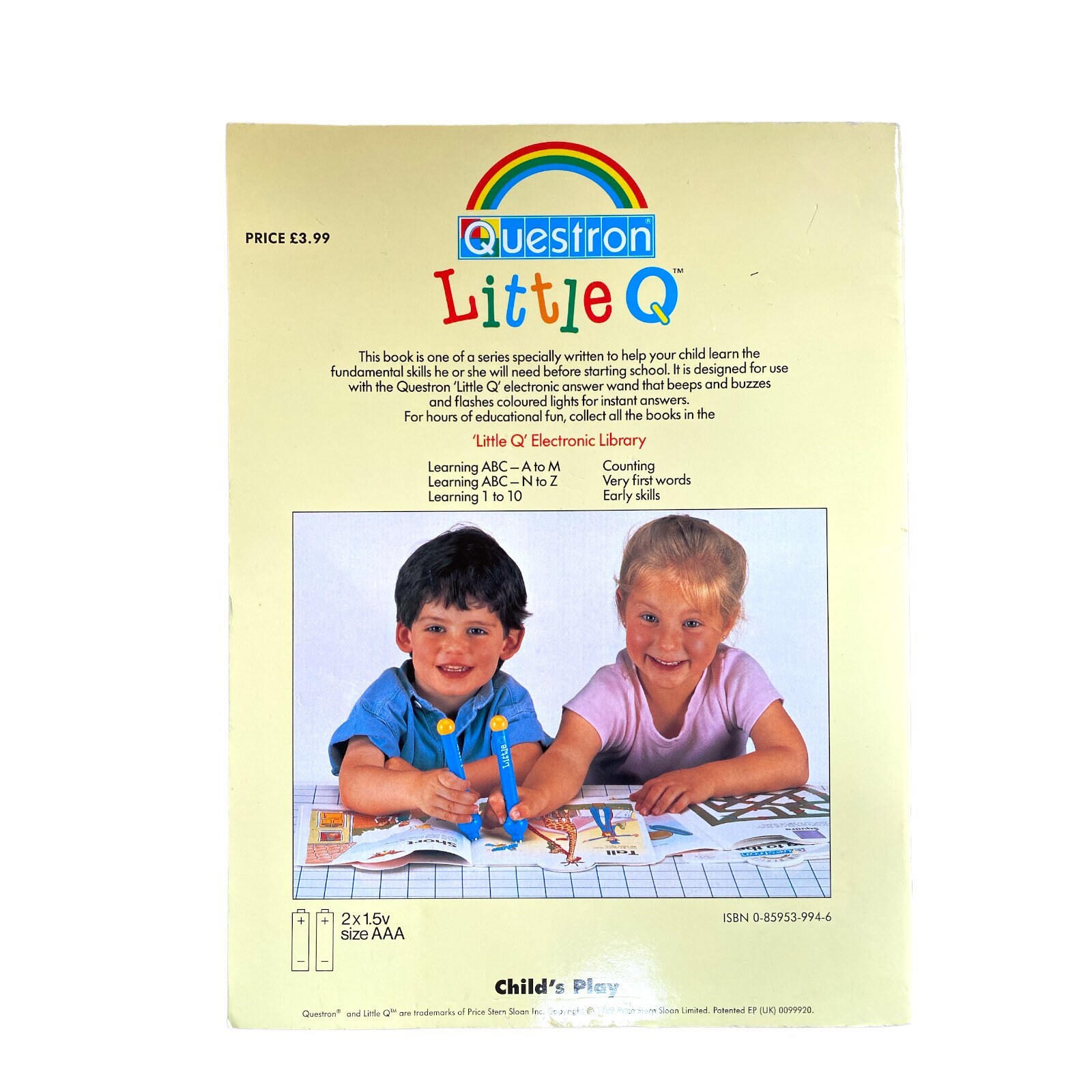 Questron Little Q Learning Electronic Pen Pre School Books Age 2 4 Five ...