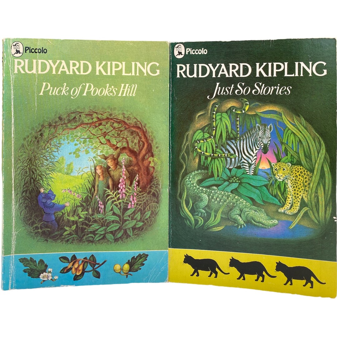 Just so Stories Puck of Pook's Hill Books by Rudyard Kipling Piccolo ...