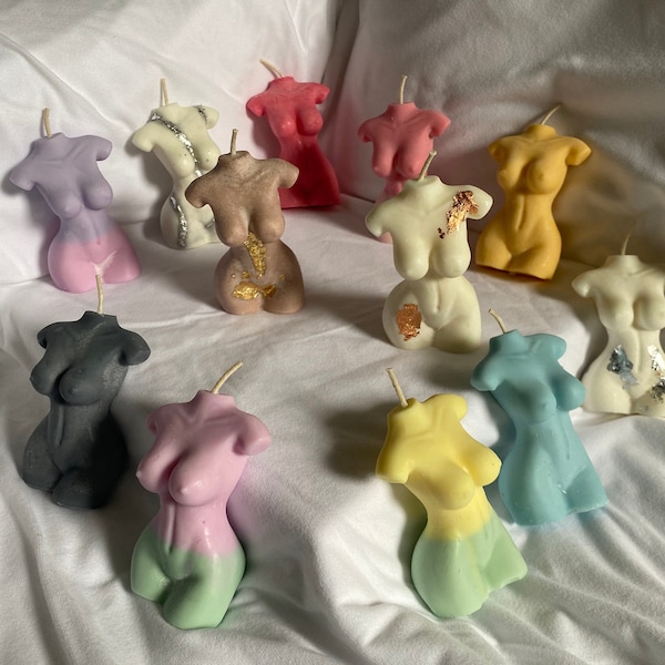 Female Body Candle - Etsy