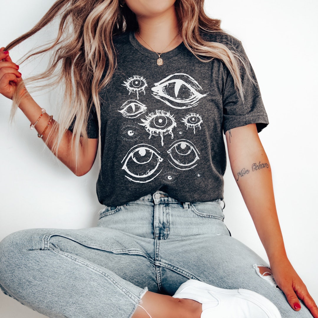 Alt Clothing Grunge Shirt, Pastel Goth Tshirt, Dark Academia Clothes ...