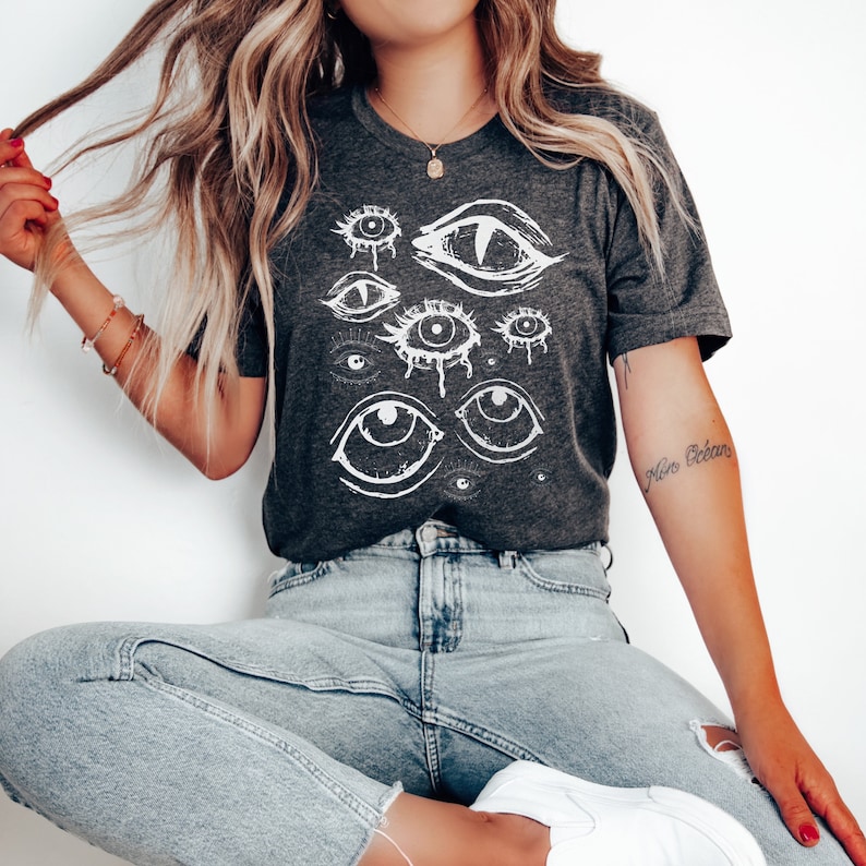 Alt Clothing Grunge Shirt, Pastel Goth Tshirt, Dark Academia Clothes ...