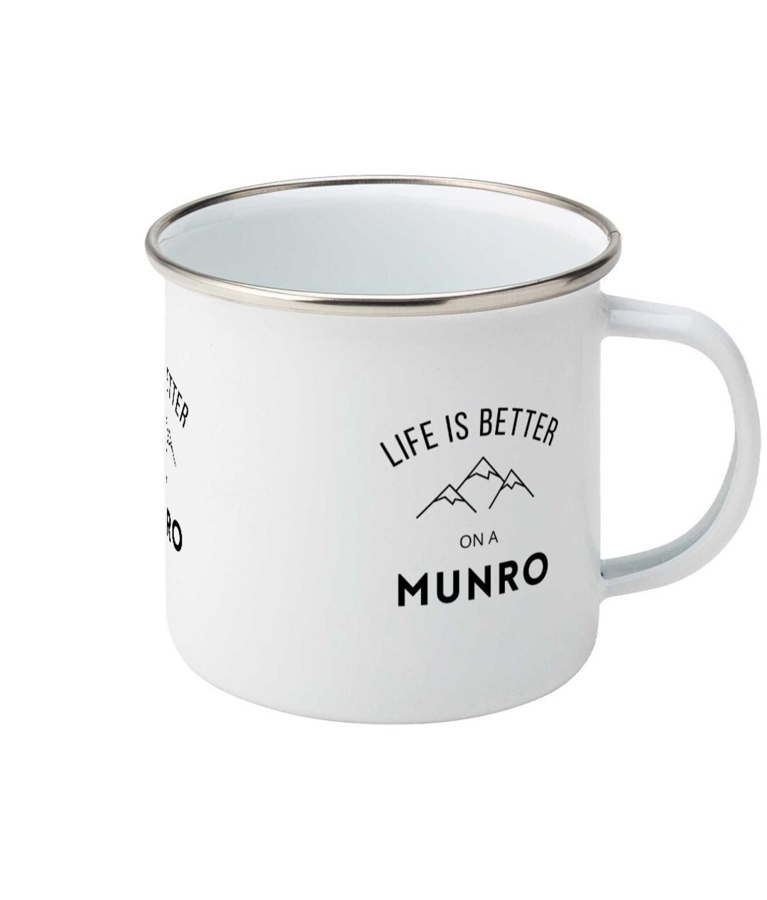 Enamel Munro Mug,camping Mug,munro Gift Mug.munro Bagging Gift.munro ...