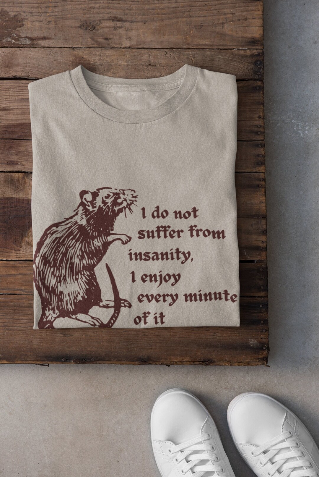 Rat Shirt,poetry Shirt,alt Clothing,grunge Clothing,rat Lover Gift ...