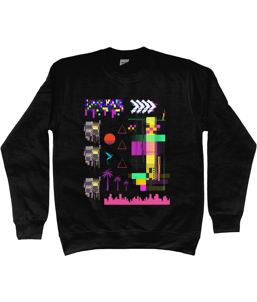 Vaporwave Aesthetic Sweater Vaporwave Clothes Cyberpunk - Etsy