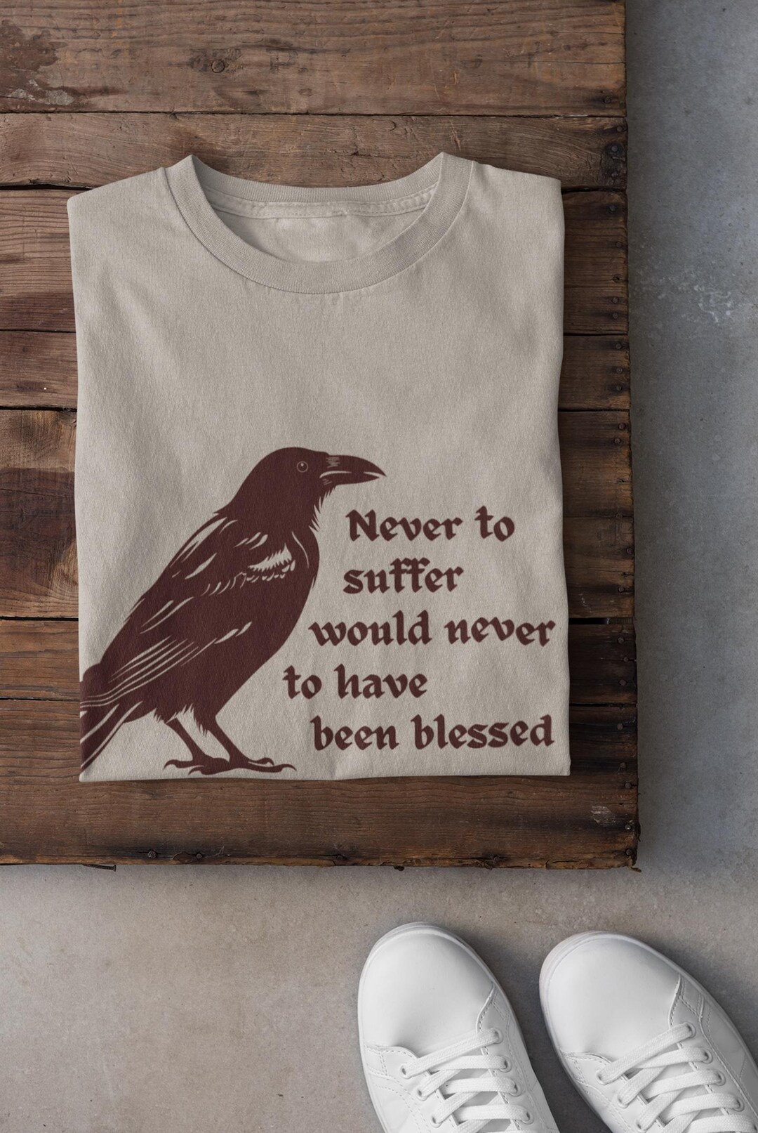 Gothic Cottagecore Raven Shirt,weirdcore Poetry Crow Tshirt,alt ...