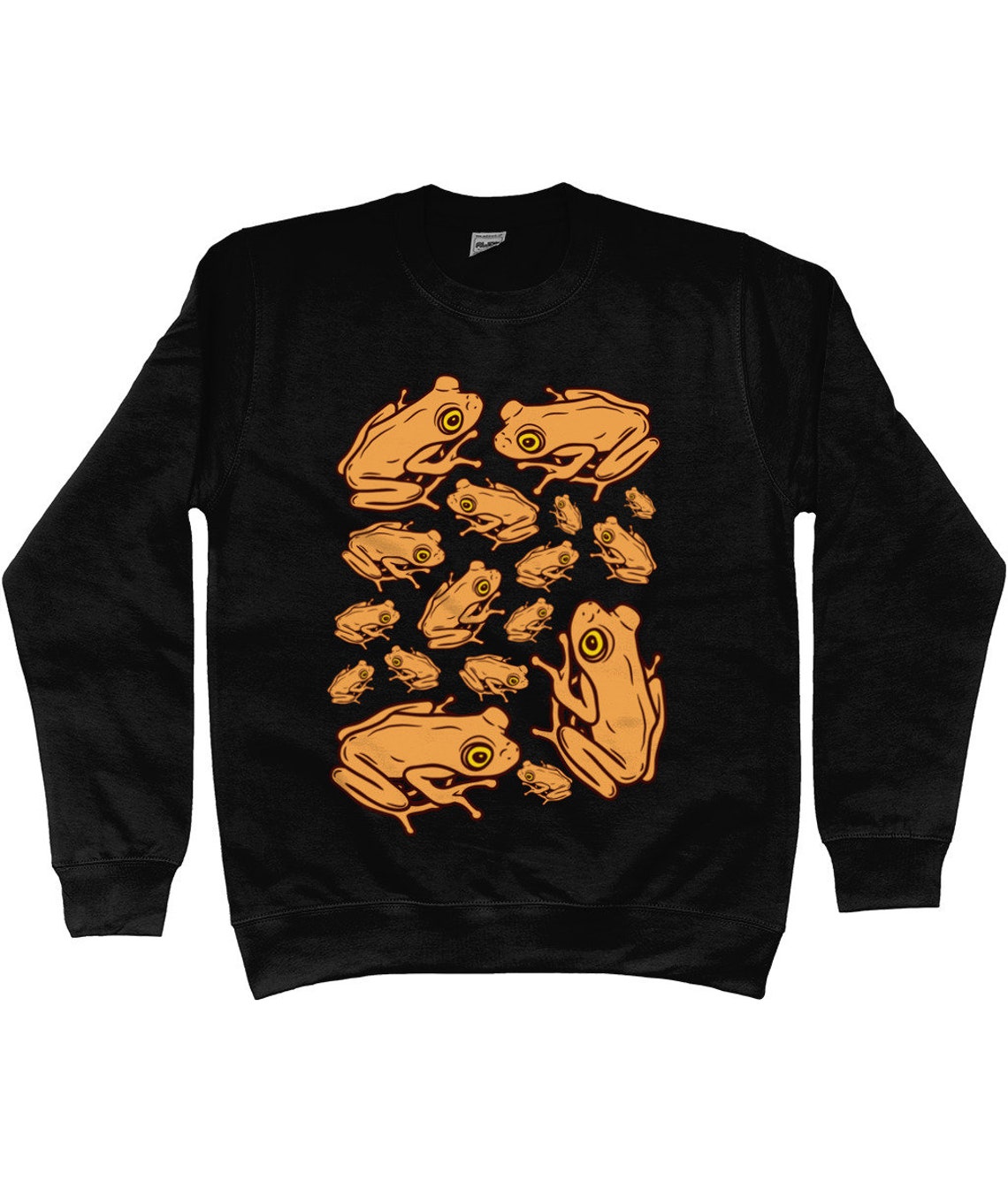 Tree Frog Sweater, Frog Lover Gift, Goth Punk Sweatshirt, Jungle Grunge ...