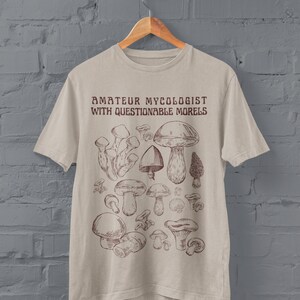 Mushroom T Shirt,gift for Mushroom Lover,y2k Fairycore Shirt, Foraging ...