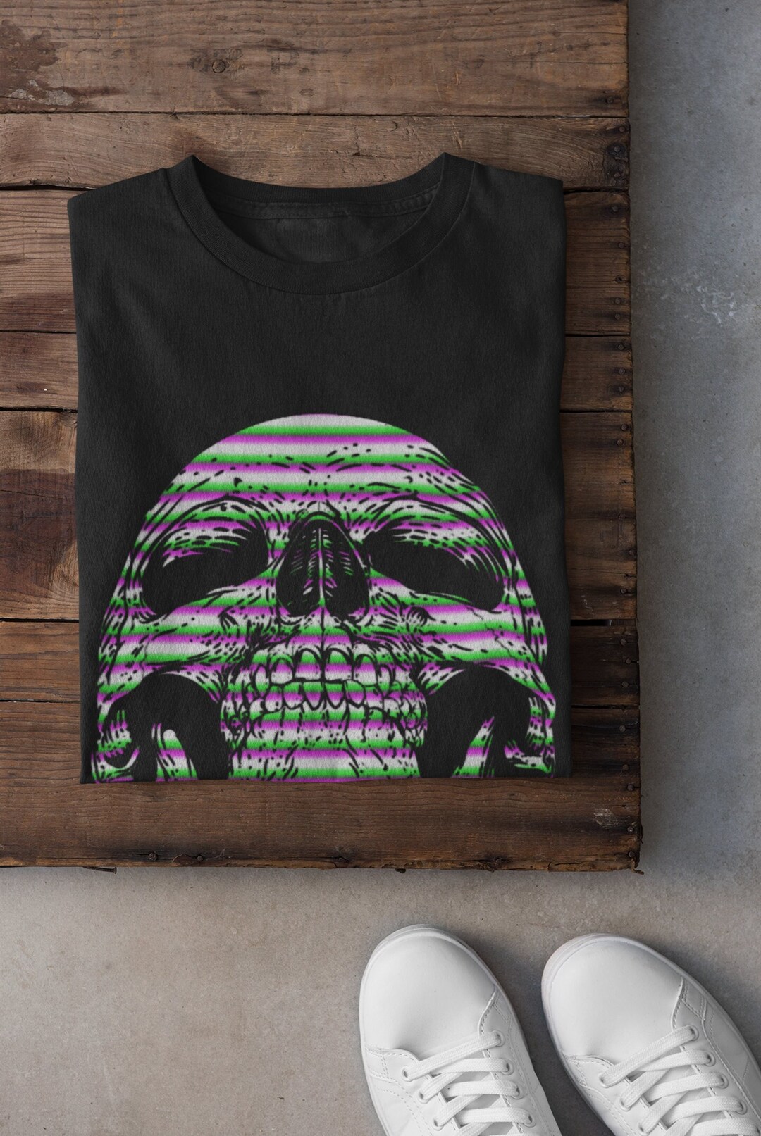 Glitch Skull Alternative Tshirt,grunge Clothing,alt Clothing,y2k ...