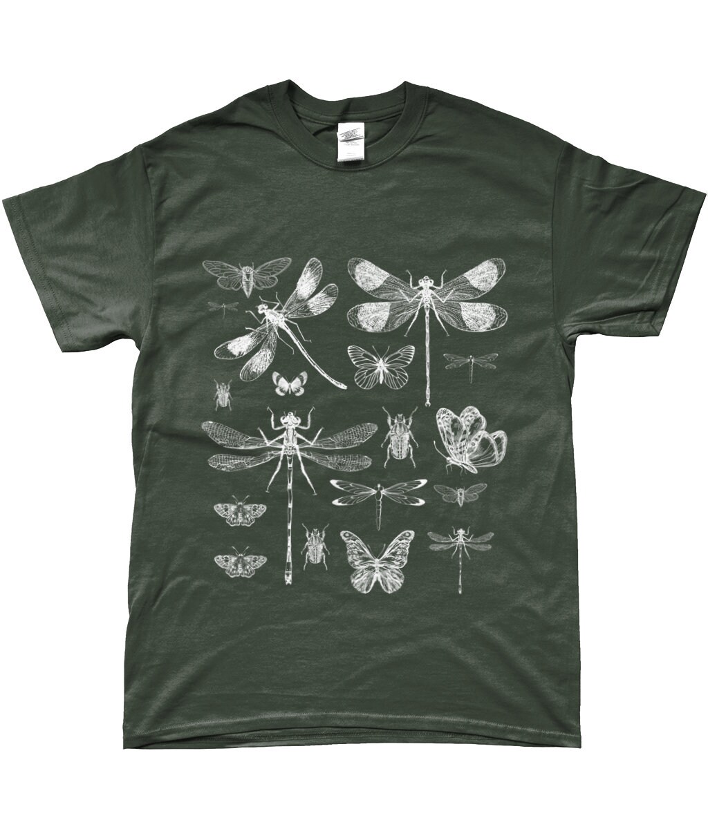 Cottagecore Dragonfly Tshirt Goblincore Clothing Fairy - Etsy
