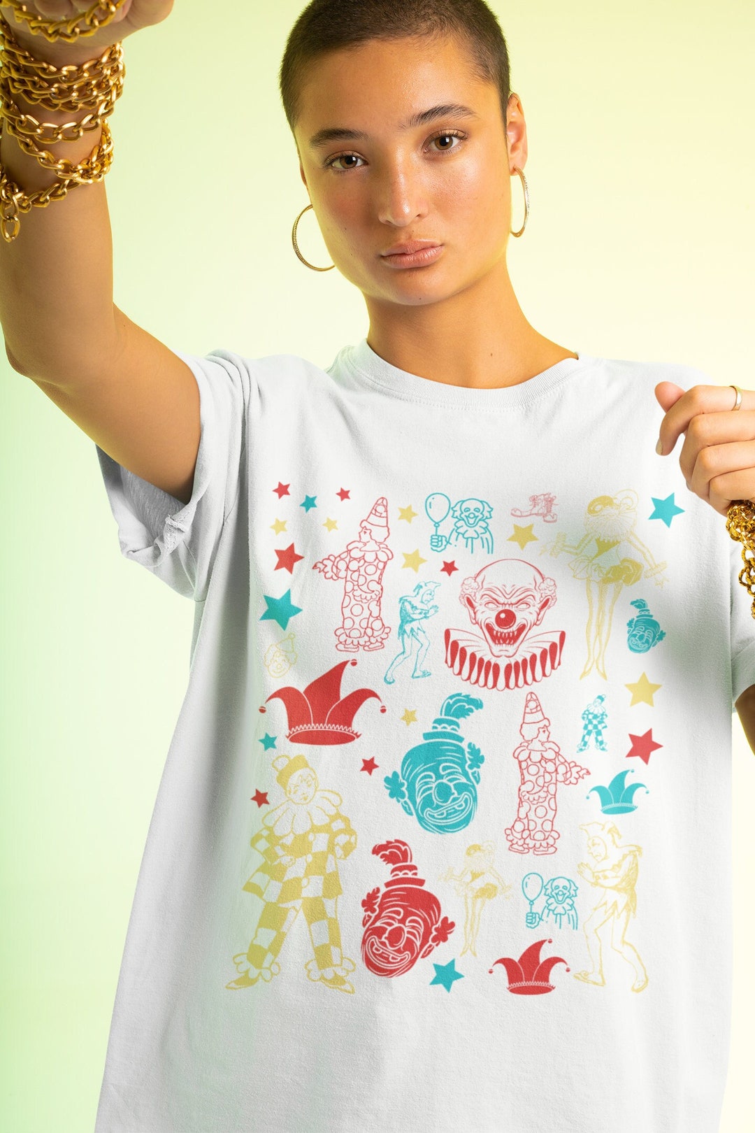 Clowncore Tshirt,clowncore Clothing,egirl Clothing,clowncore Aesthetic ...