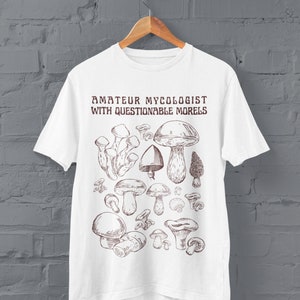 Mushroom T Shirt,gift for Mushroom Lover,y2k Fairycore Shirt, Foraging ...