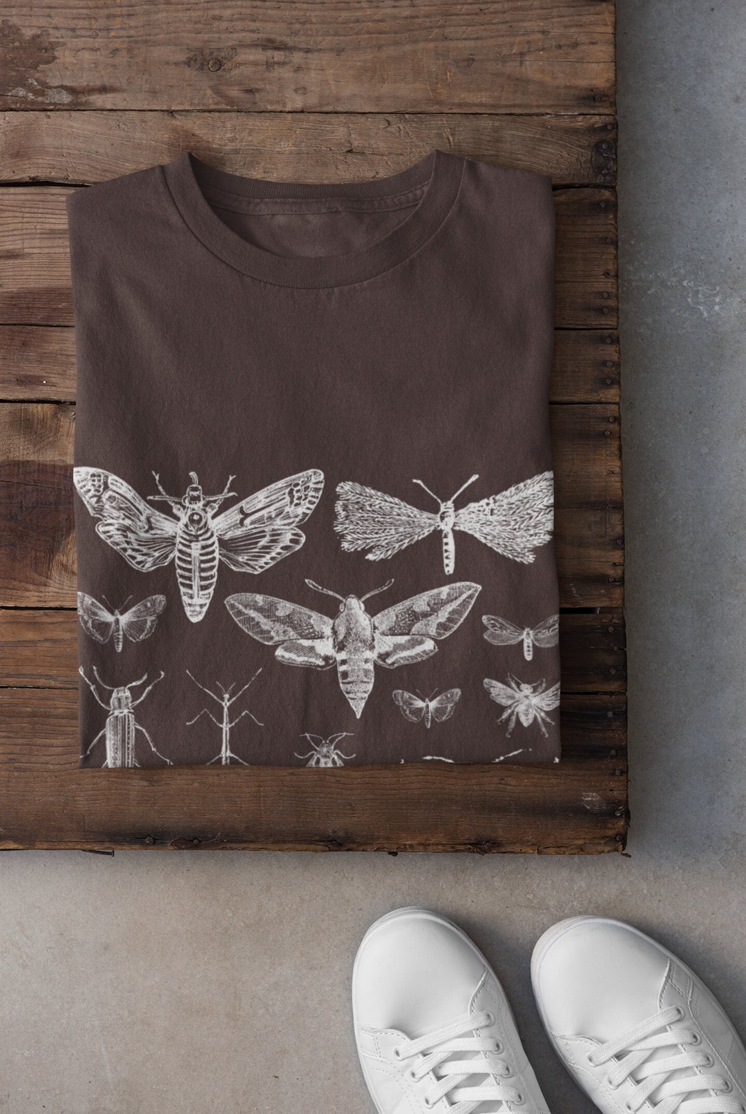 Cottagecore Shirt, Goblincore Clothing, Grunge Clothing, Moth Shirt ...