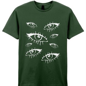 Gothic Academia Eyes Shirt,weirdcore Y2K Eye Tshirt,alt Clothing,witchy ...